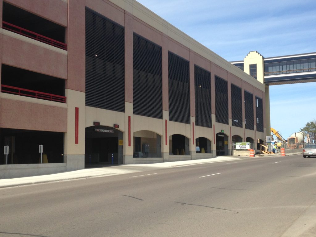 Essentia Parking Ramp - Industrial Louvers, Inc Industrial Louvers, Inc