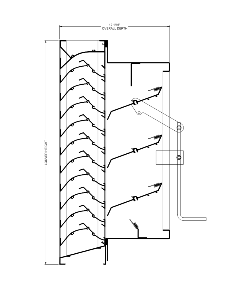 VS537 Cross Section Thumbnail - Industrial Louvers, Inc Industrial ...